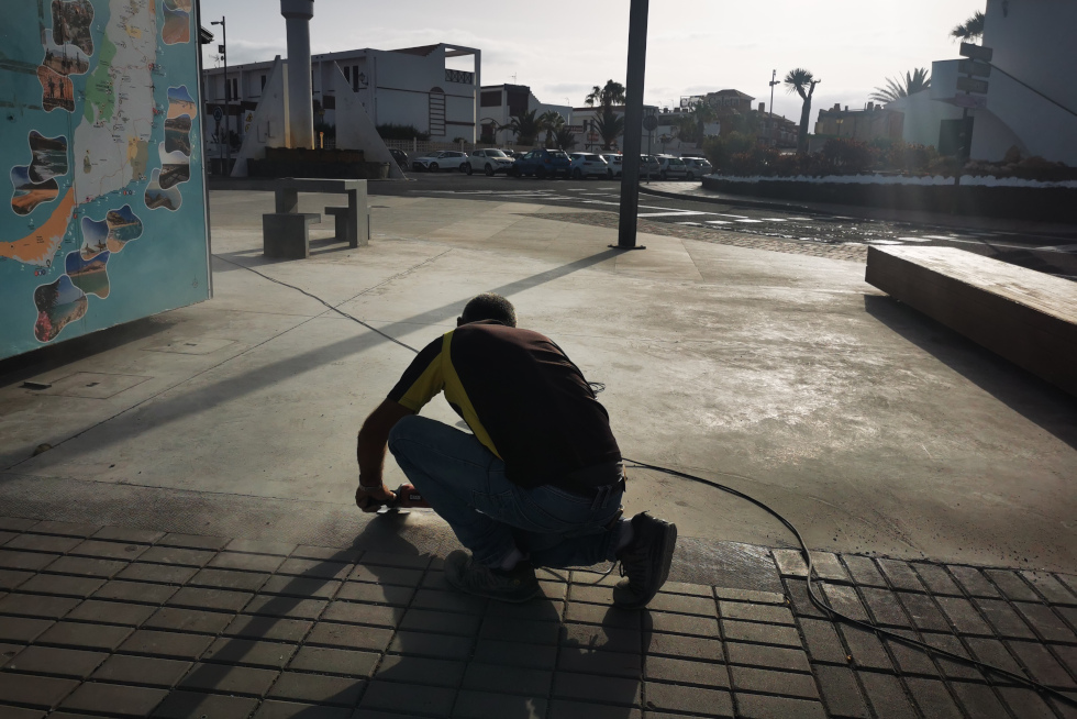 Obras de mejoras y reparaciones en el núcleo turístico de Caleta de ...