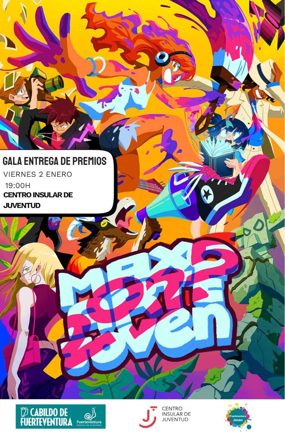 Maxo Arte Joven celebra su gala para premiar el talento de la isla ...