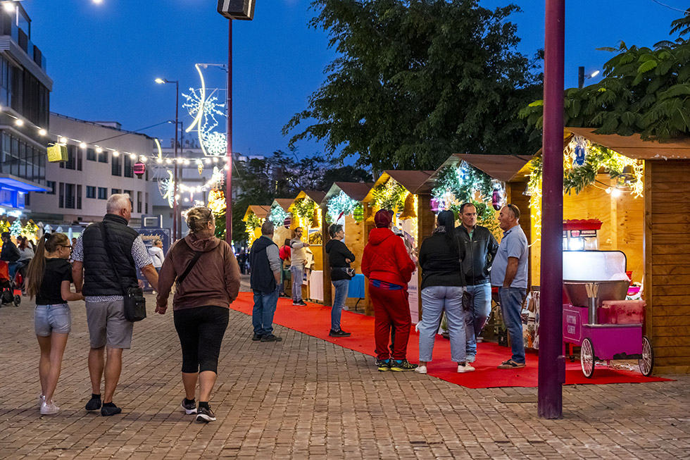 La Rodonal de Los Pozos se transforma en un mercado navideño al aire ...